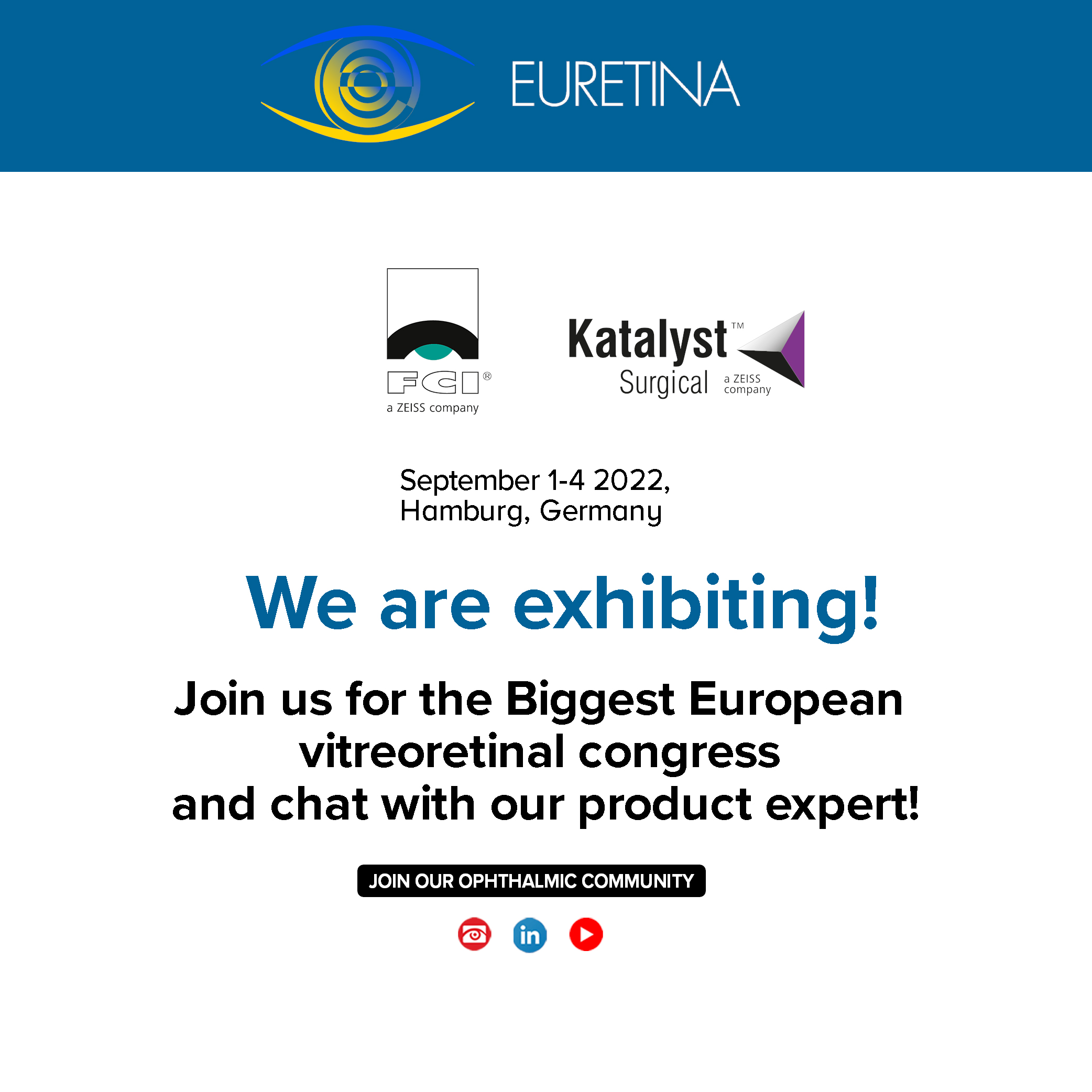 EURETINA 2022 | 22nd European Society of Retina Specialists Congress ...