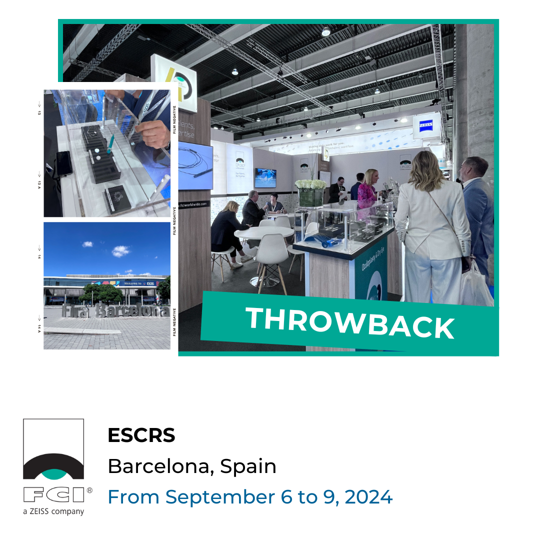 Throwback to the ESCRS 2024 I Barcelona, Spain - FCI